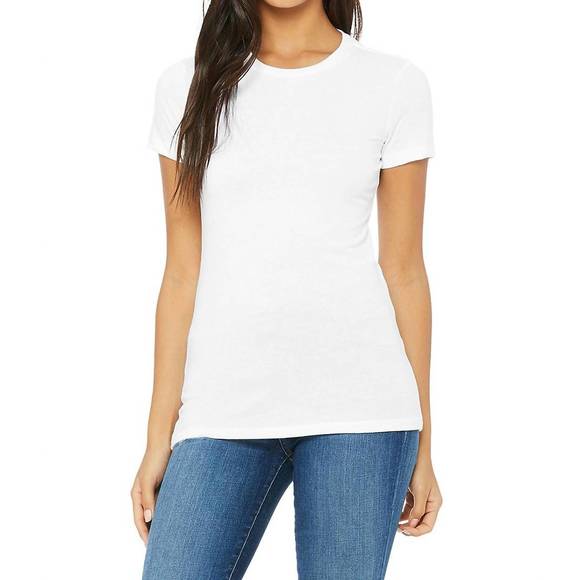 BELLA + CANVAS | Tops | New Bella Canvas Tee Shirt In White | Poshmark